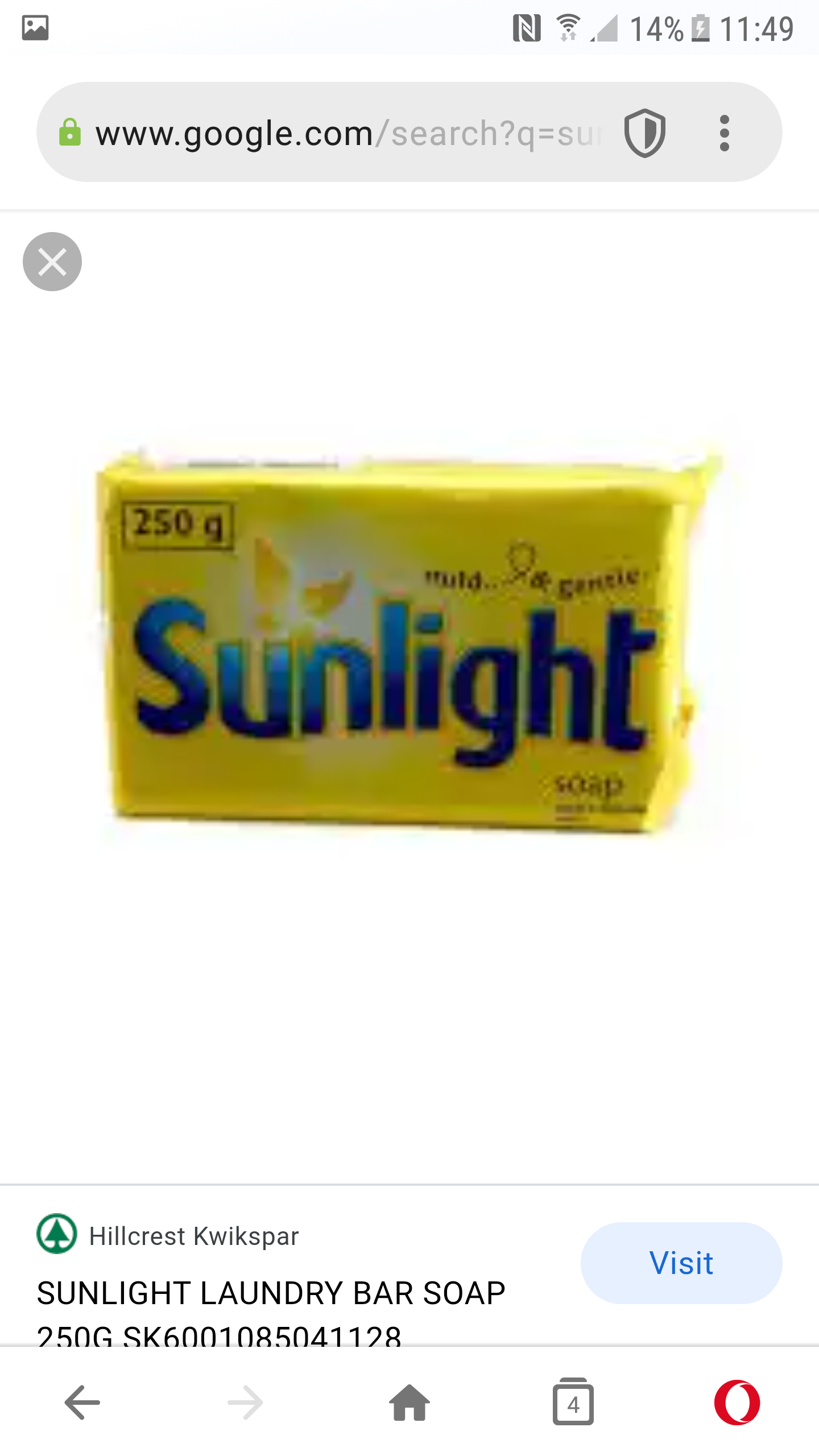Sunlight bar – The Lusaka Grocery Delivery Company